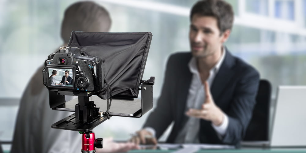 Teleprompter equipment: A list of devices for better video recording