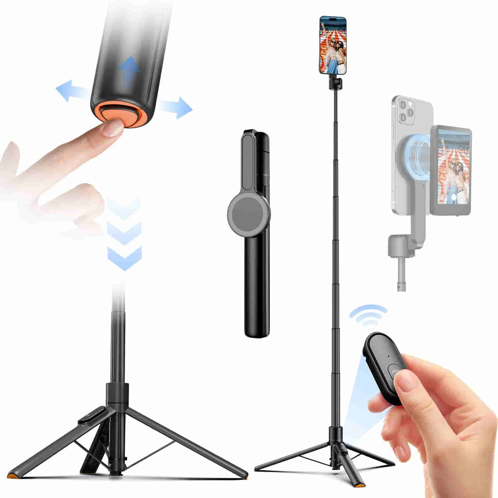 Magnetic Selfie Stick Tripod Moman WS22 | Moman