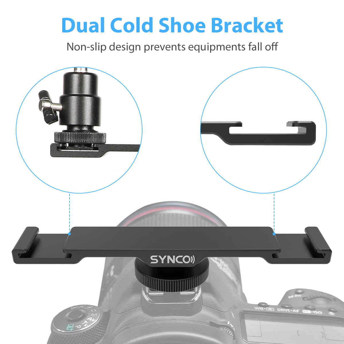 SYNCO SM5 Camera Cold Shoe Mount
